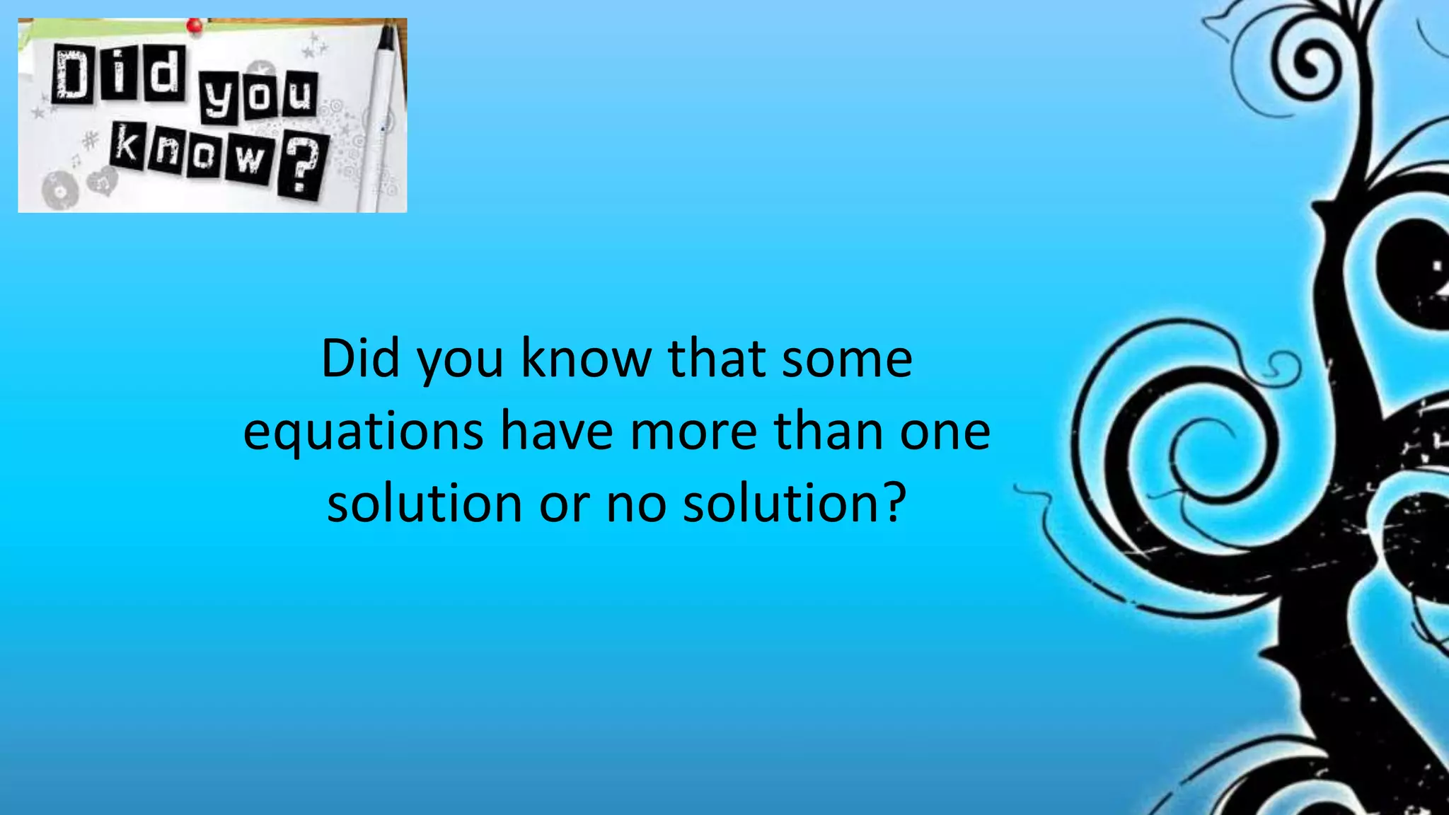 Classification of solutions | PPT