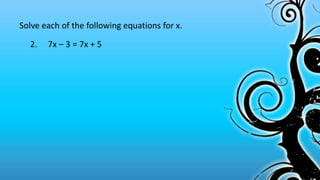 Classification of solutions | PPT