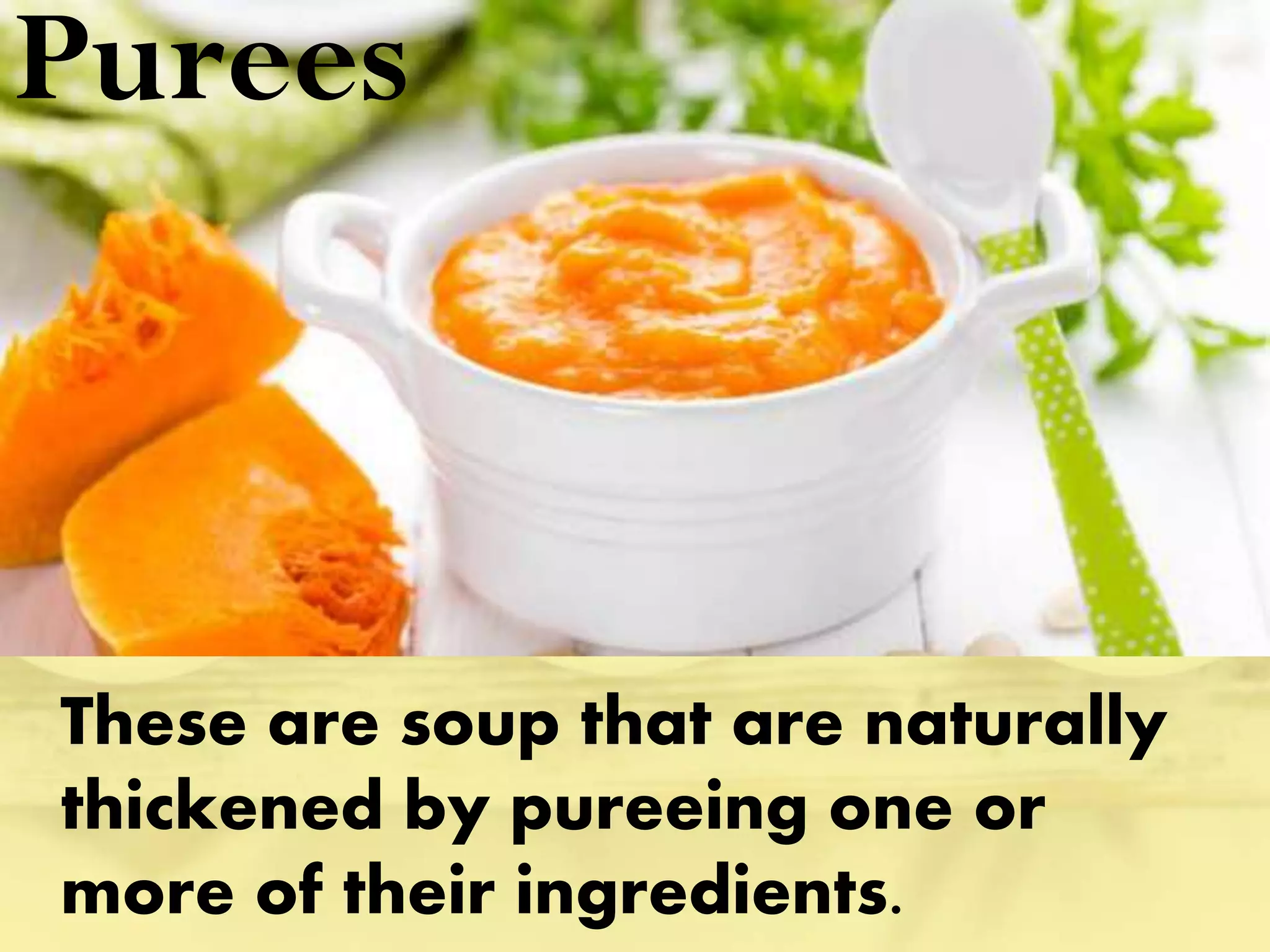 Classification of soup | PPTX