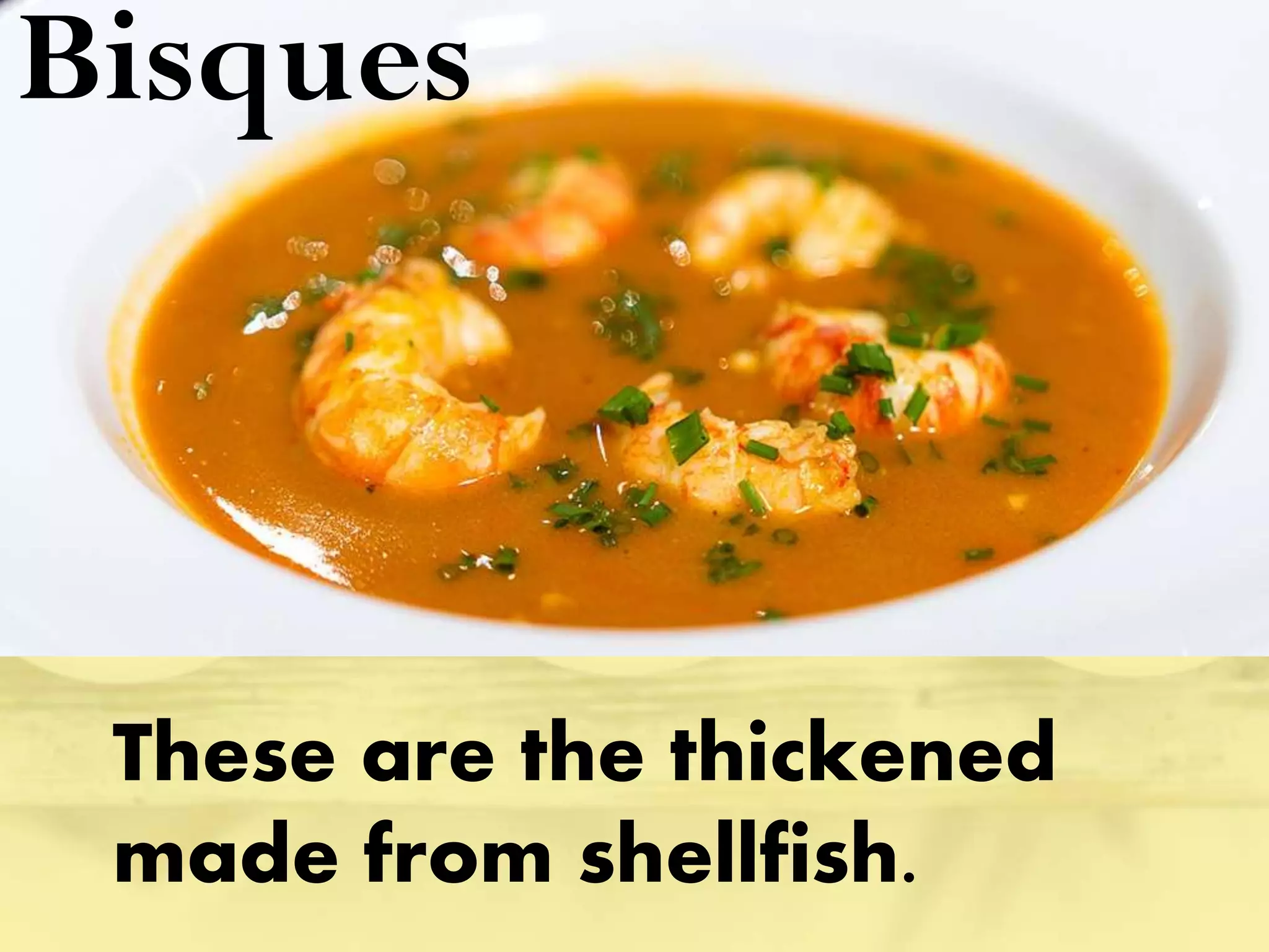 Classification of soup | PPTX