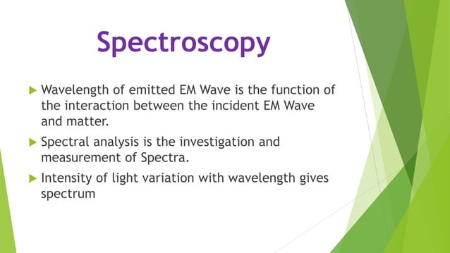 Classification of Spectroscopy by Dr. Ved Nath Jha.pptx