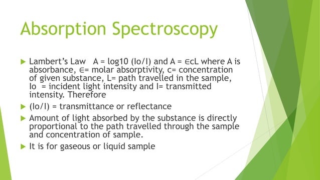 Classification of Spectroscopy by Dr. Ved Nath Jha.pptx