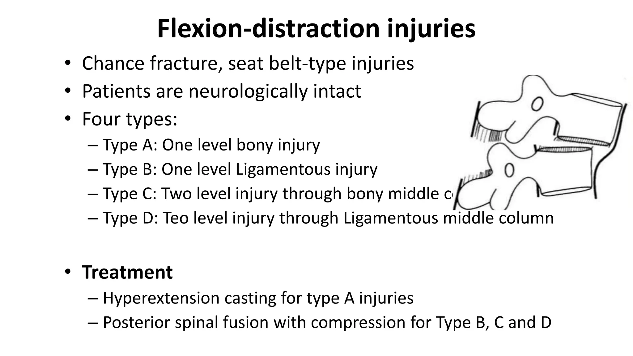Classification of spinal fracture | PPTX