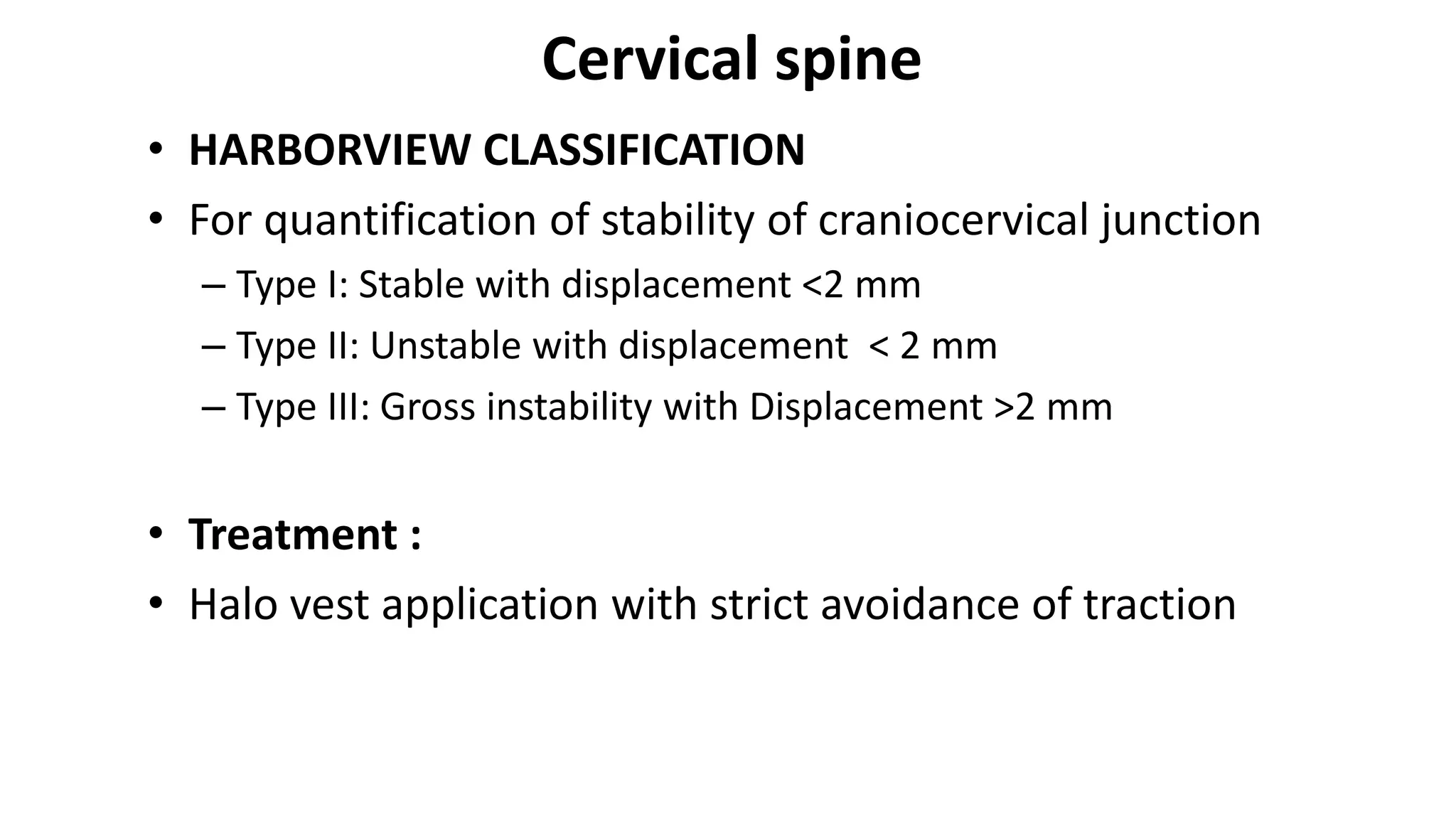 Classification of spinal fracture | PPTX