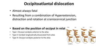 Classification of spinal fracture | PPTX