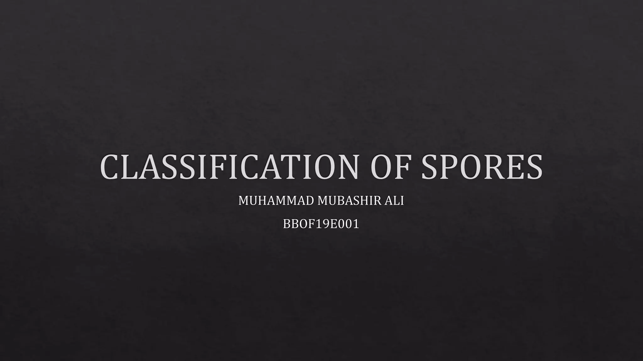 Difference between Spore, Gamete and Seed and the Classification of ...