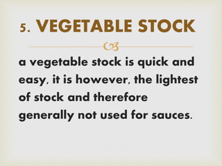 Classification of stocks | PPTX