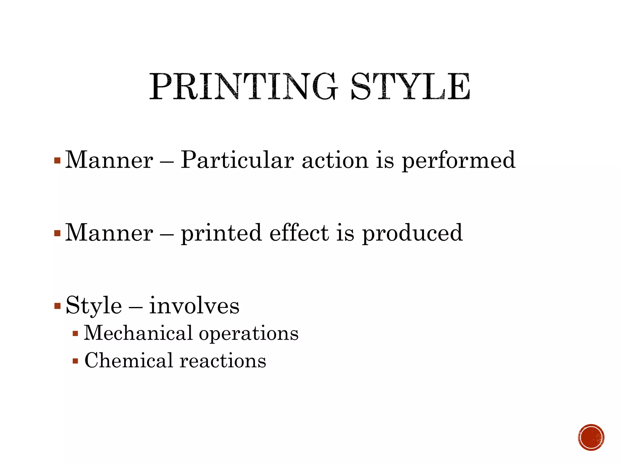 Classification of styles | PPT
