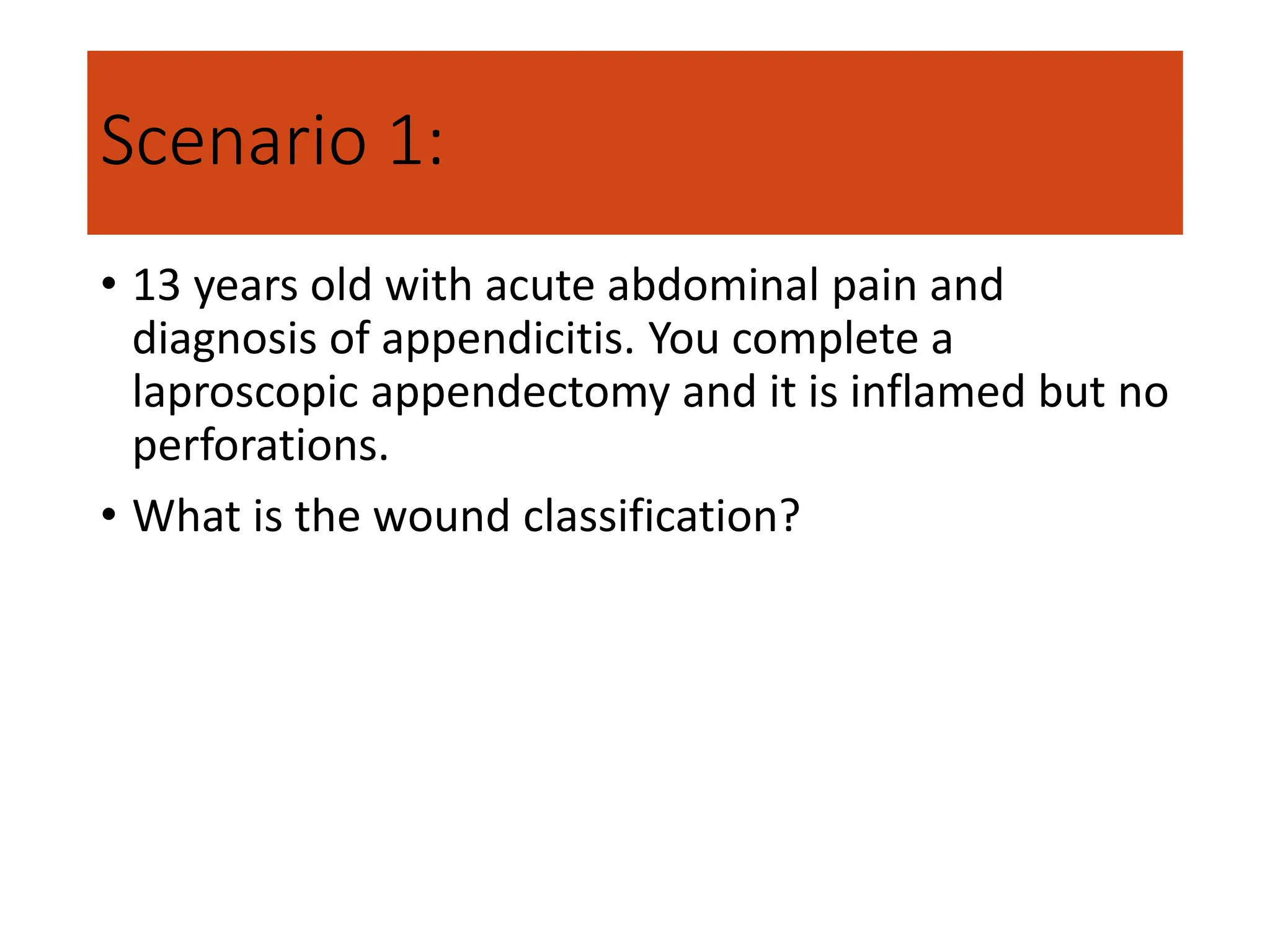 Classification of surgical wounds based on contamination | PPTX