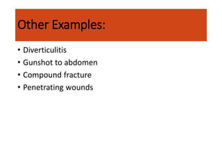 Classification of surgical wounds based on contamination | PPTX