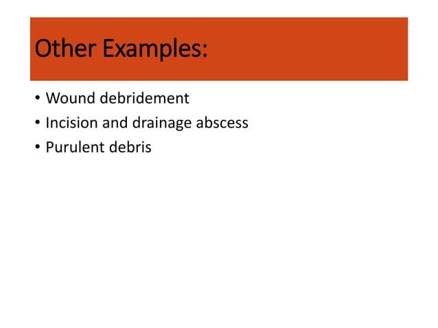 Classification of surgical wounds based on contamination | PPTX
