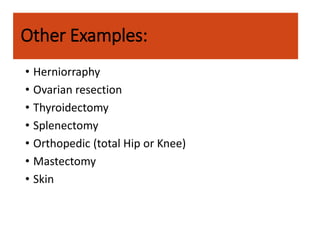 Classification of surgical wounds based on contamination | PPTX