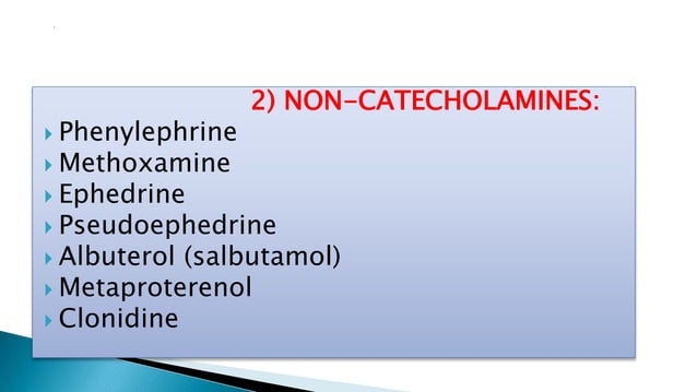 Classification of Sympathomimetic drugs.pptx