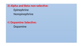 Classification of Sympathomimetic drugs.pptx