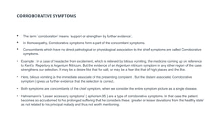 Classification of symptoms -Homoeopathy . | PPTX