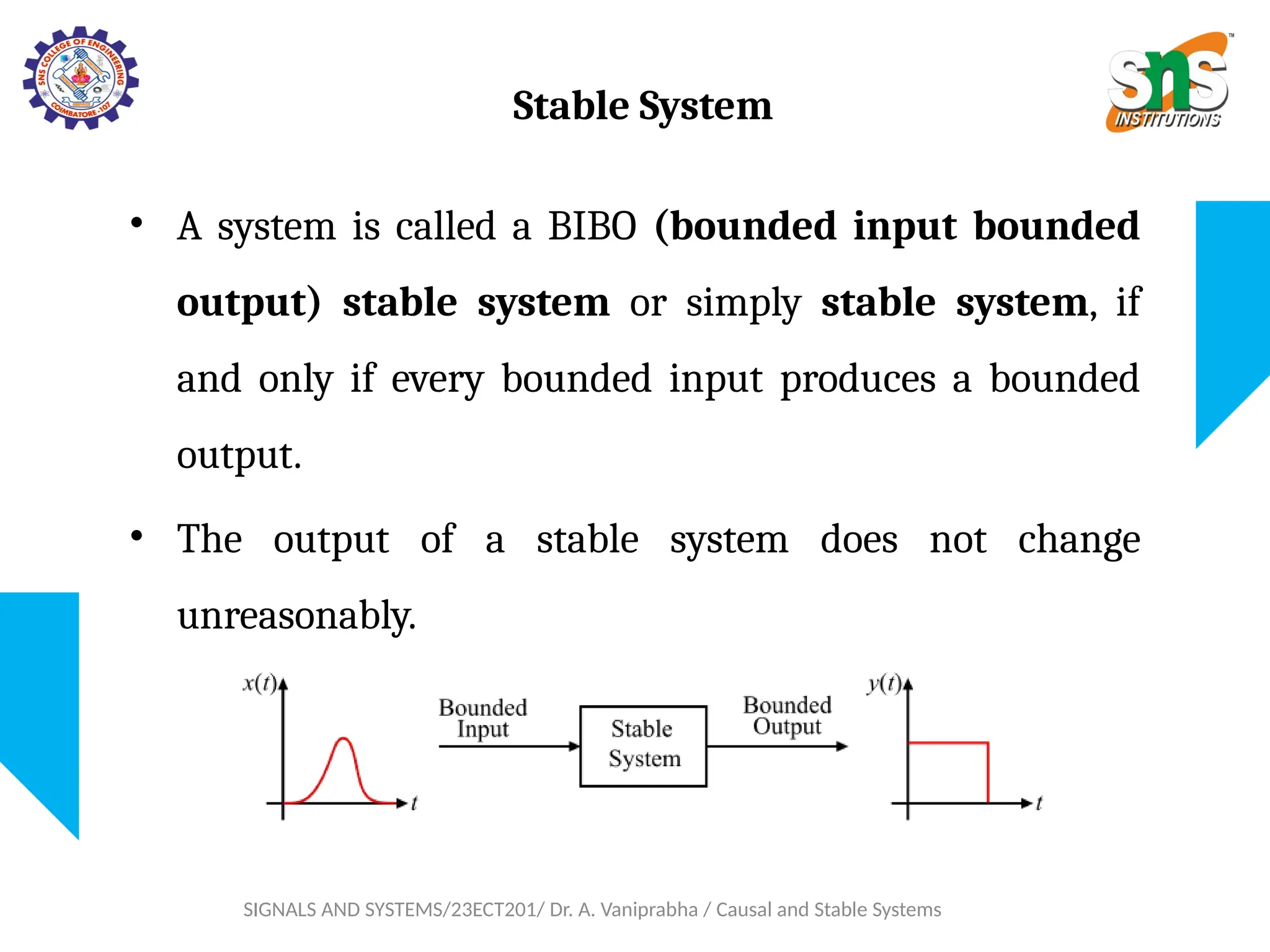 Signals and systems - Classification of systems.pptx