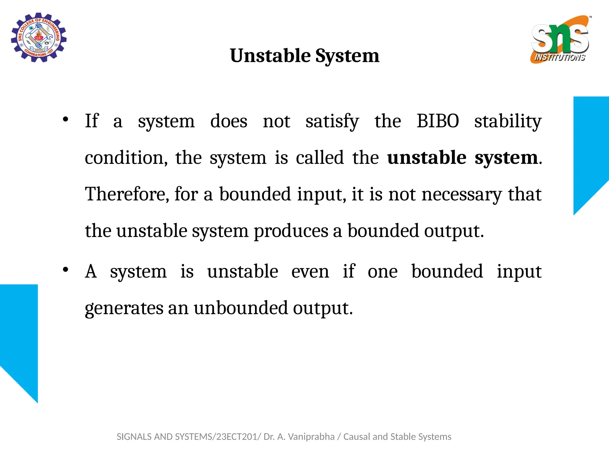 Signals and systems - Classification of systems.pptx