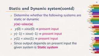 Classification of Systems: Part 1 | PPTX