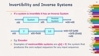 Classification of Systems: Part 1 | PPTX