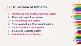 Classification of Systems: Part 1 | PPTX