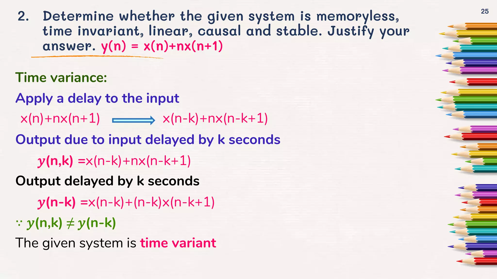Classification of systems : Part 2 | PPTX