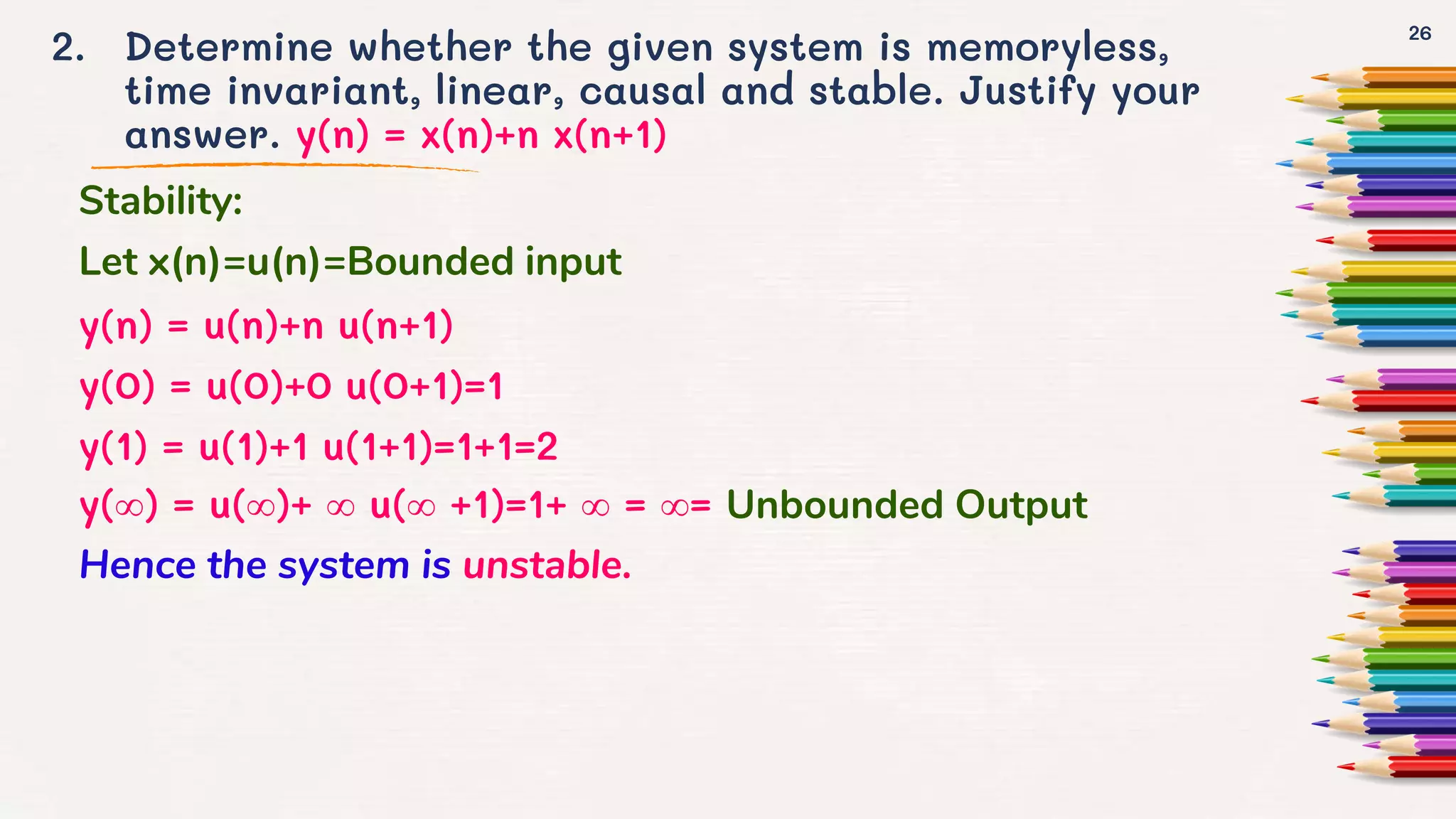 Classification of systems : Part 2 | PPTX