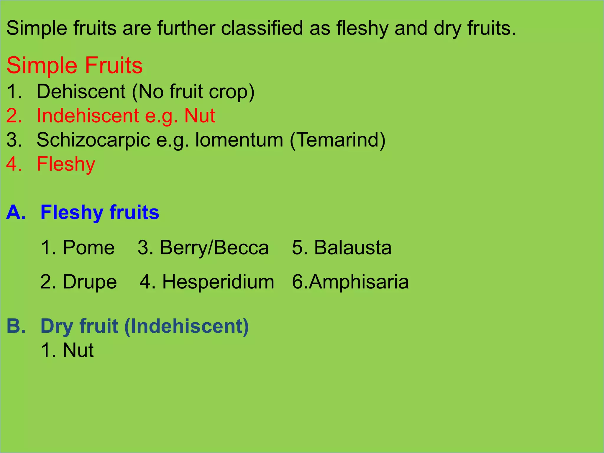 Classification of temperature fruits | PPT
