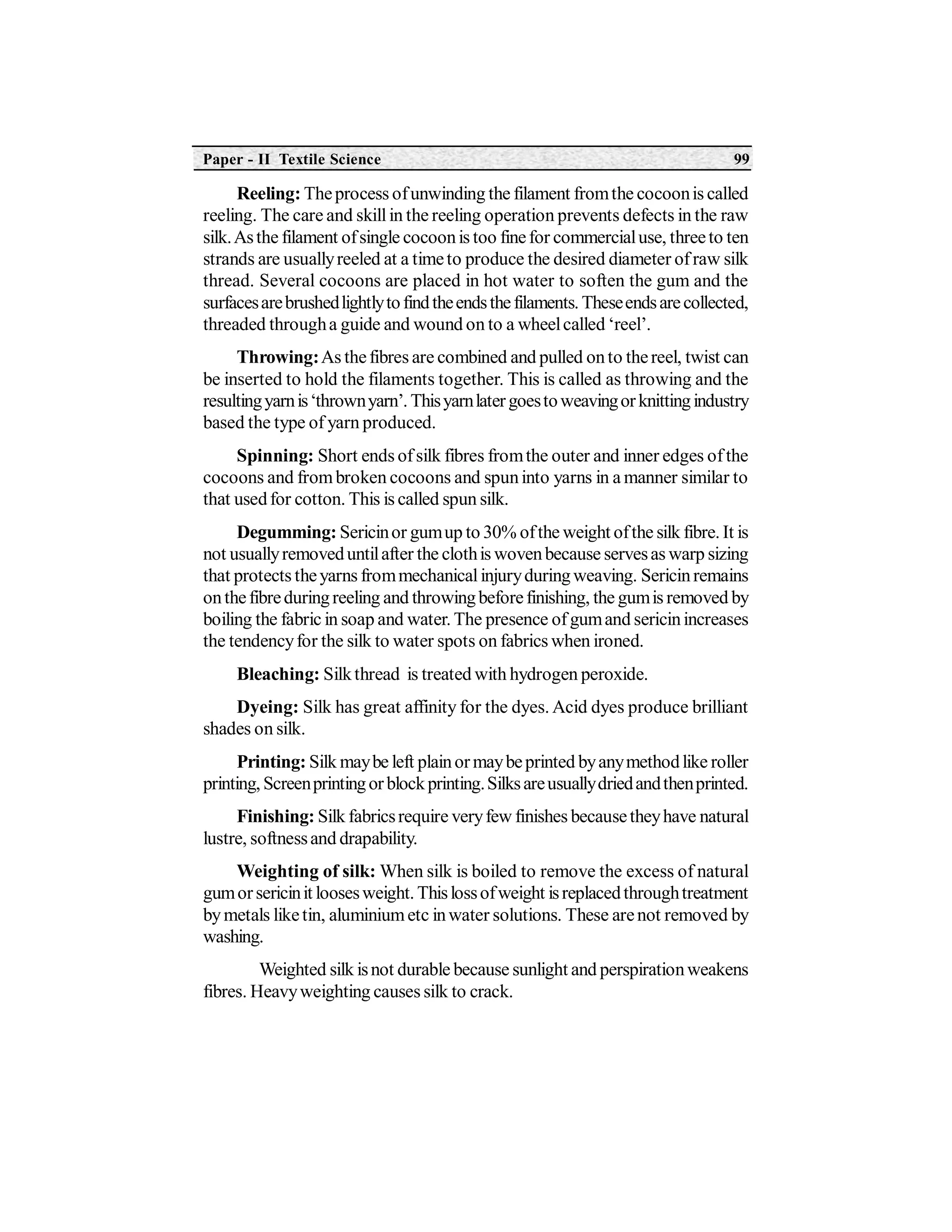 Classification of textile fiber | PDF