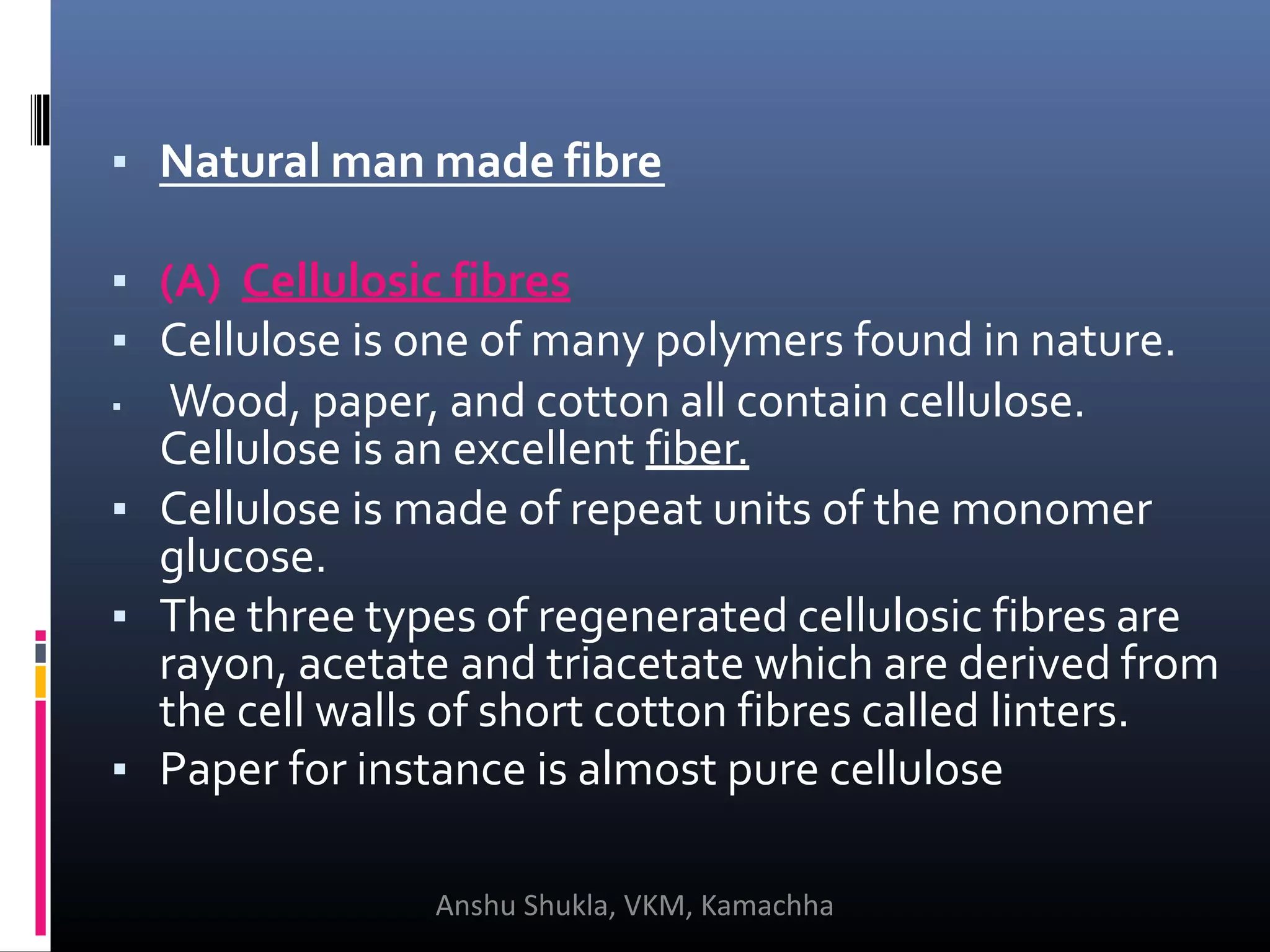 Classification of textile fibers | PPTX