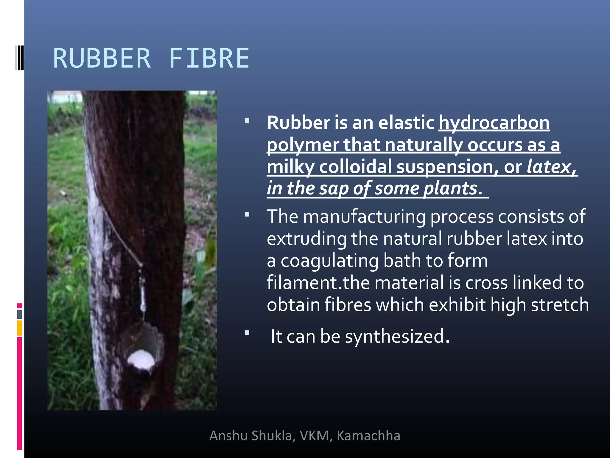 Classification of textile fibers | PPTX