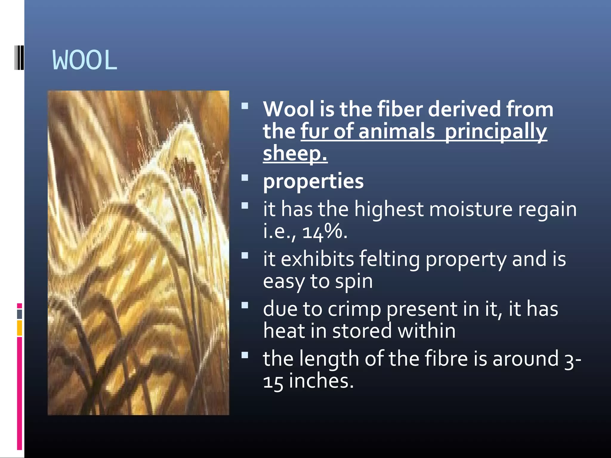 Classification Of Textile Fibers | PPT