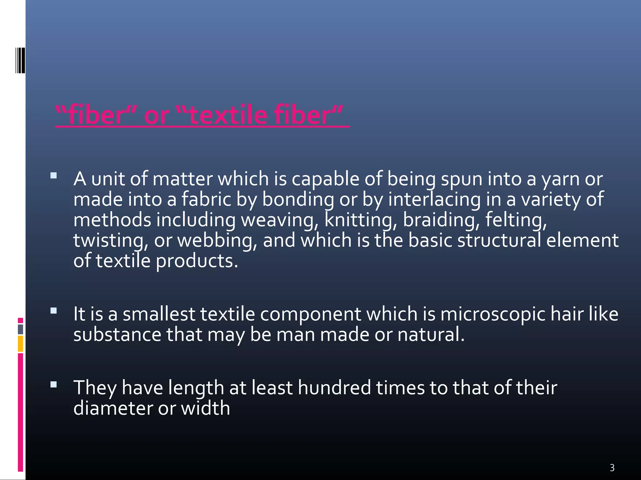 Classification Of Textile Fibers | PPT