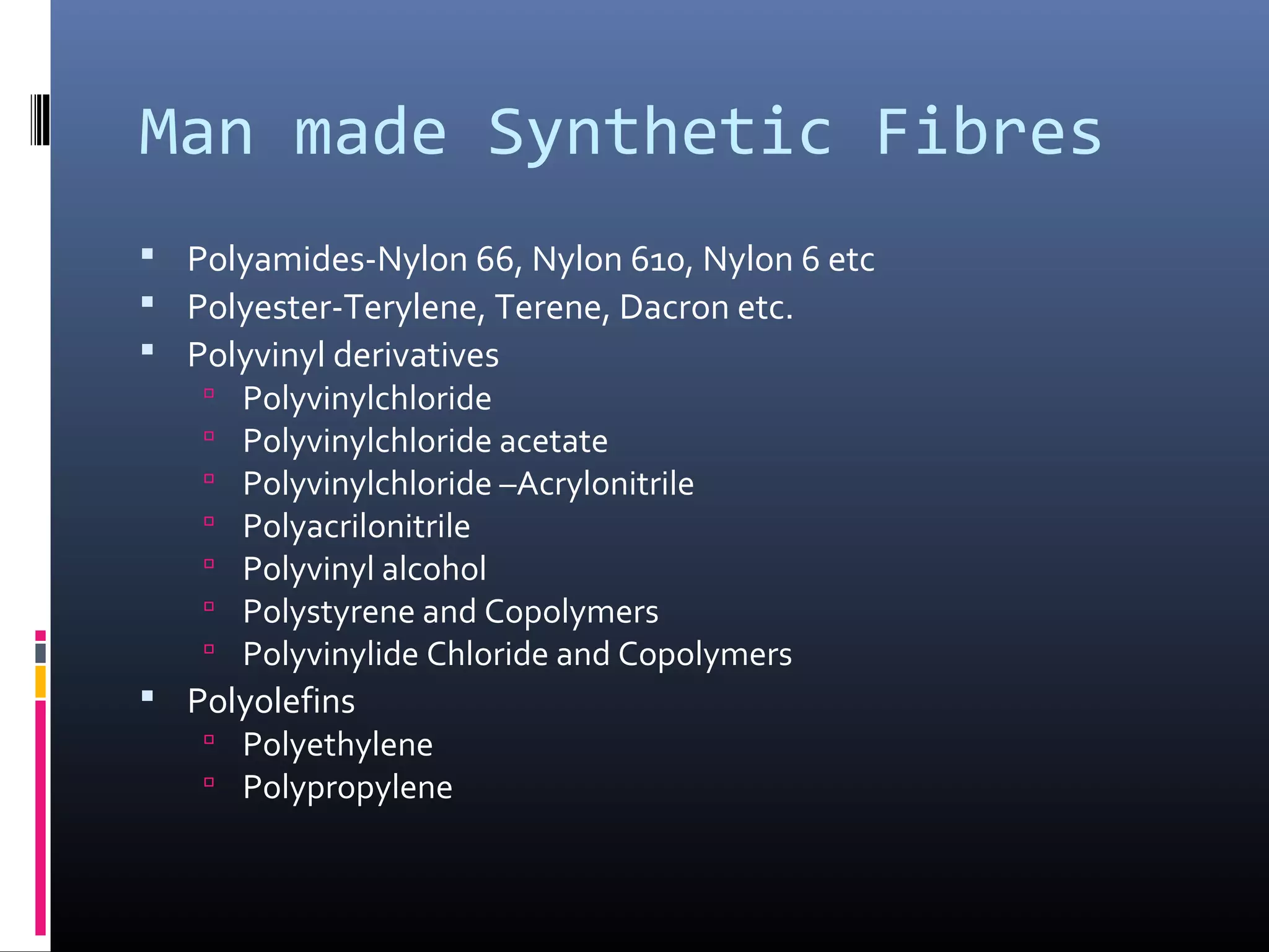Classification Of Textile Fibers | PPT