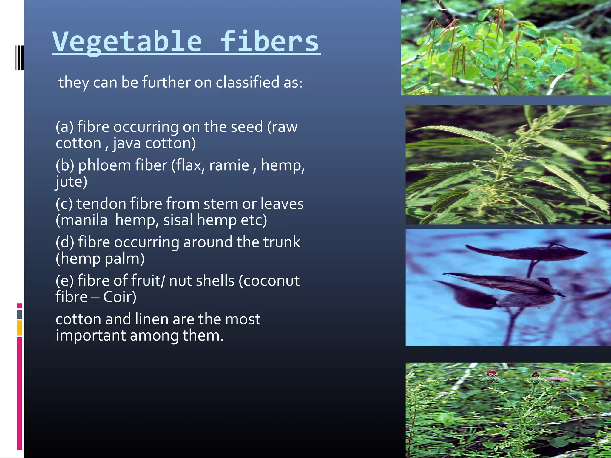 Classification Of Textile Fibers | PPT