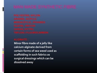 Classification Of Textile Fibers | PPT