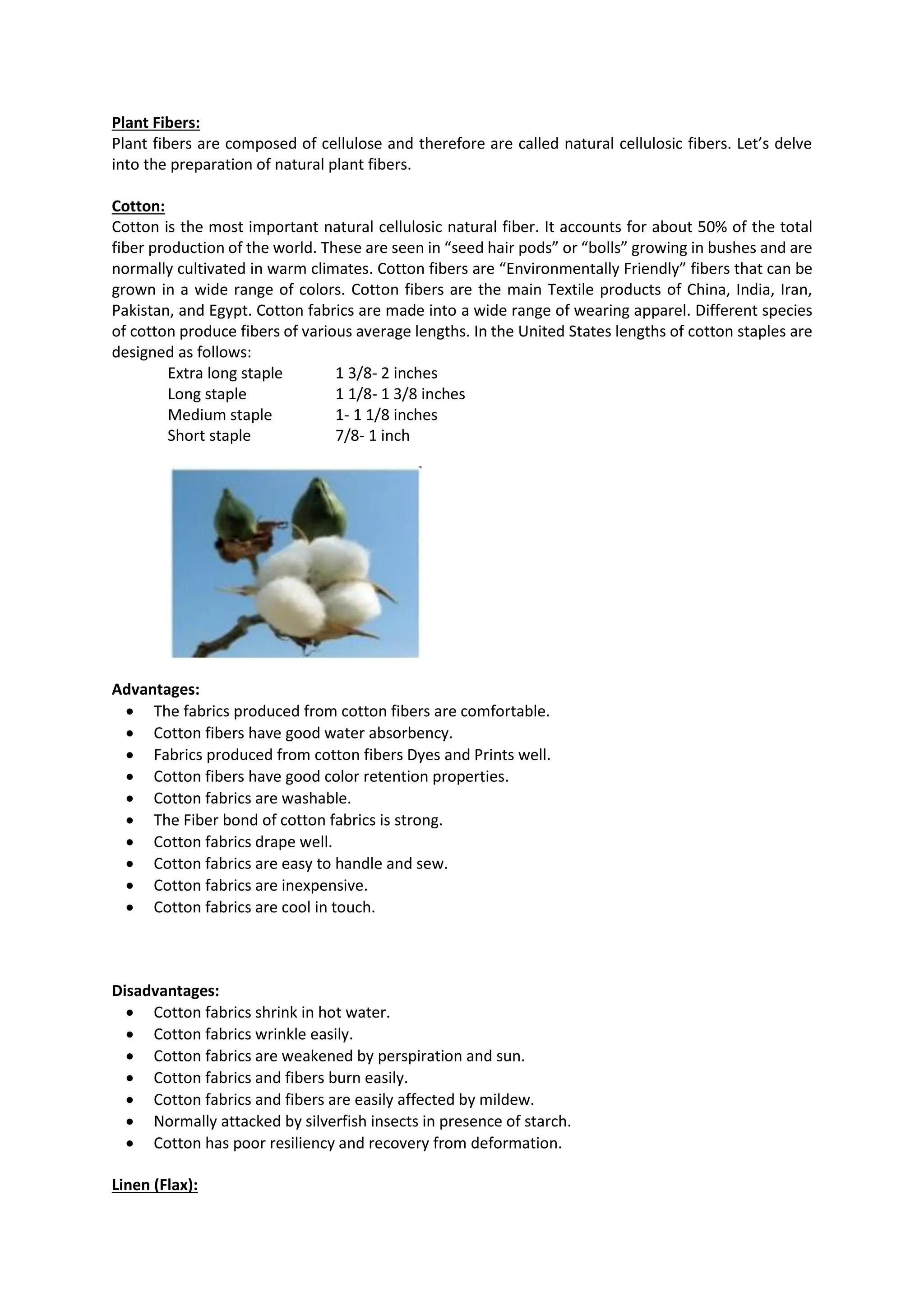 Classification of Textile Fibers for Textile Engineers | PDF