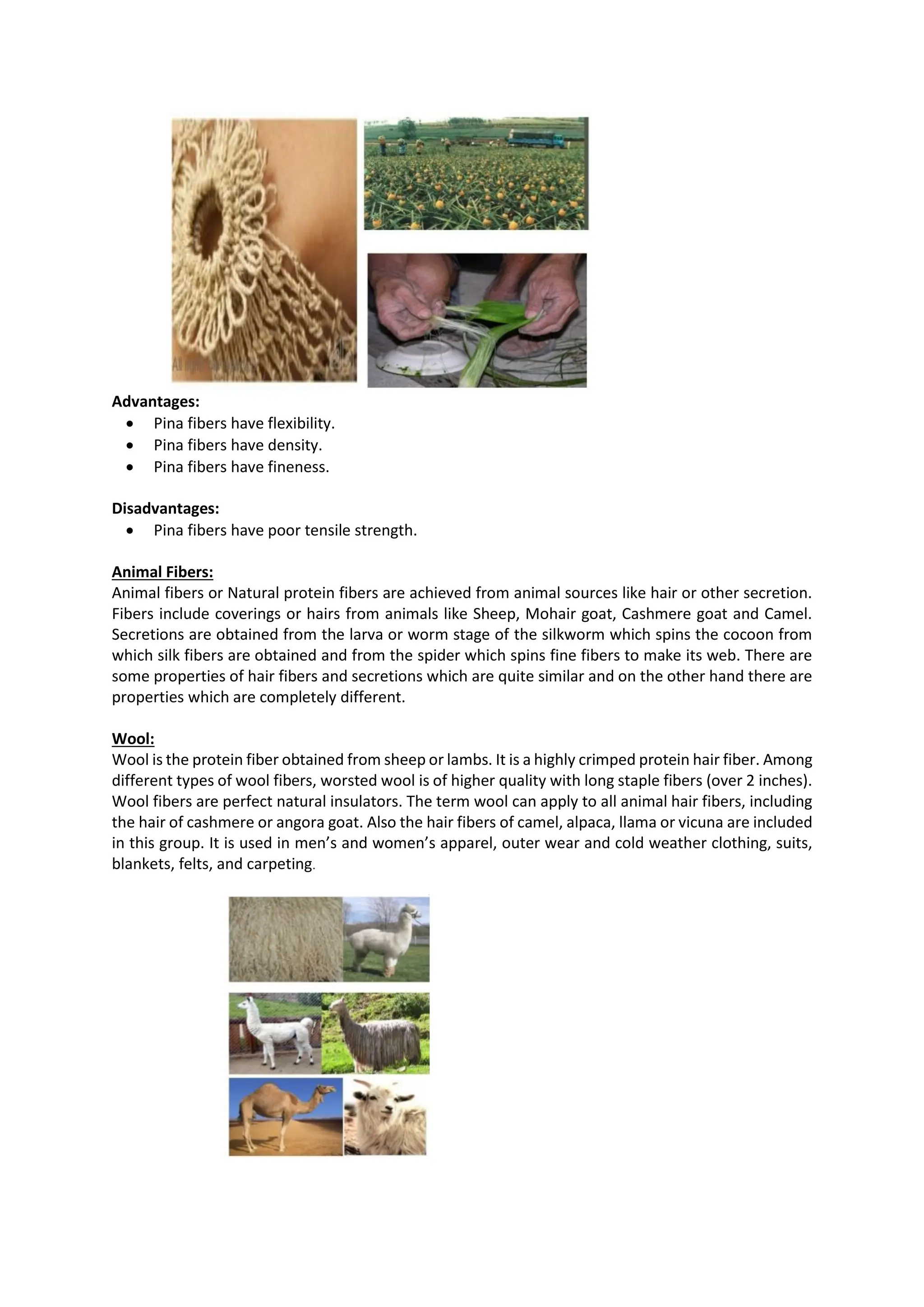 Classification of Textile Fibers for Textile Engineers | PDF