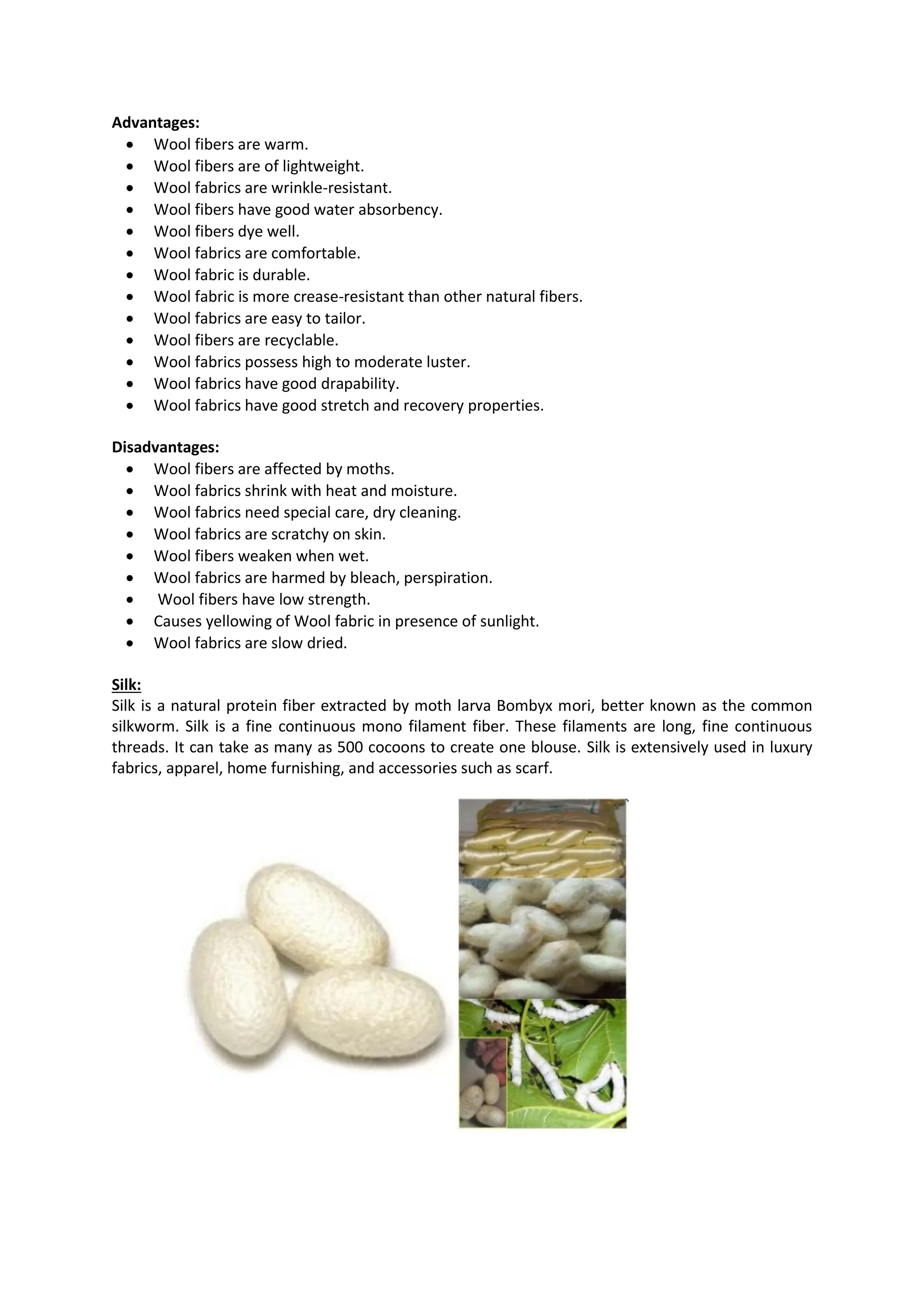 Classification of Textile Fibers for Textile Engineers | PDF