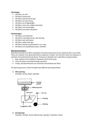 Classification of Textile Fibers for Textile Engineers | PDF
