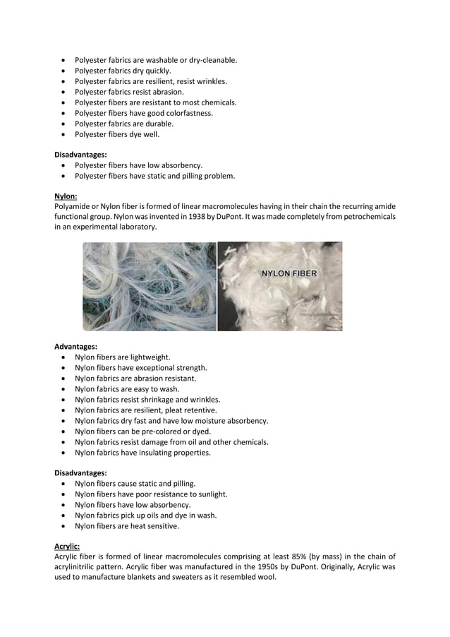 Classification of Textile Fibers for Textile Engineers | PDF
