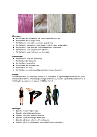 Classification of Textile Fibers for Textile Engineers | PDF