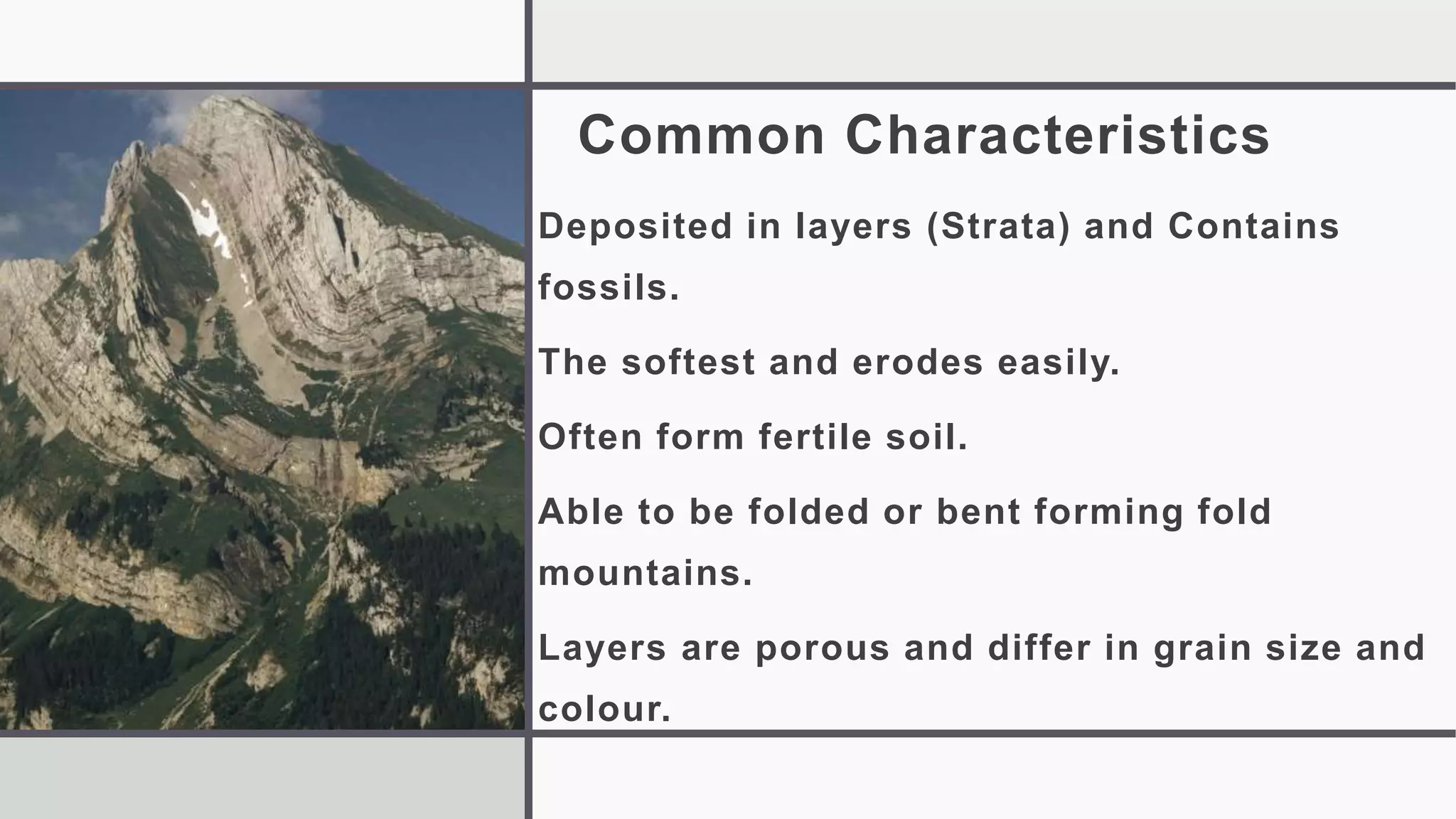 The different types of rocks | PPTX