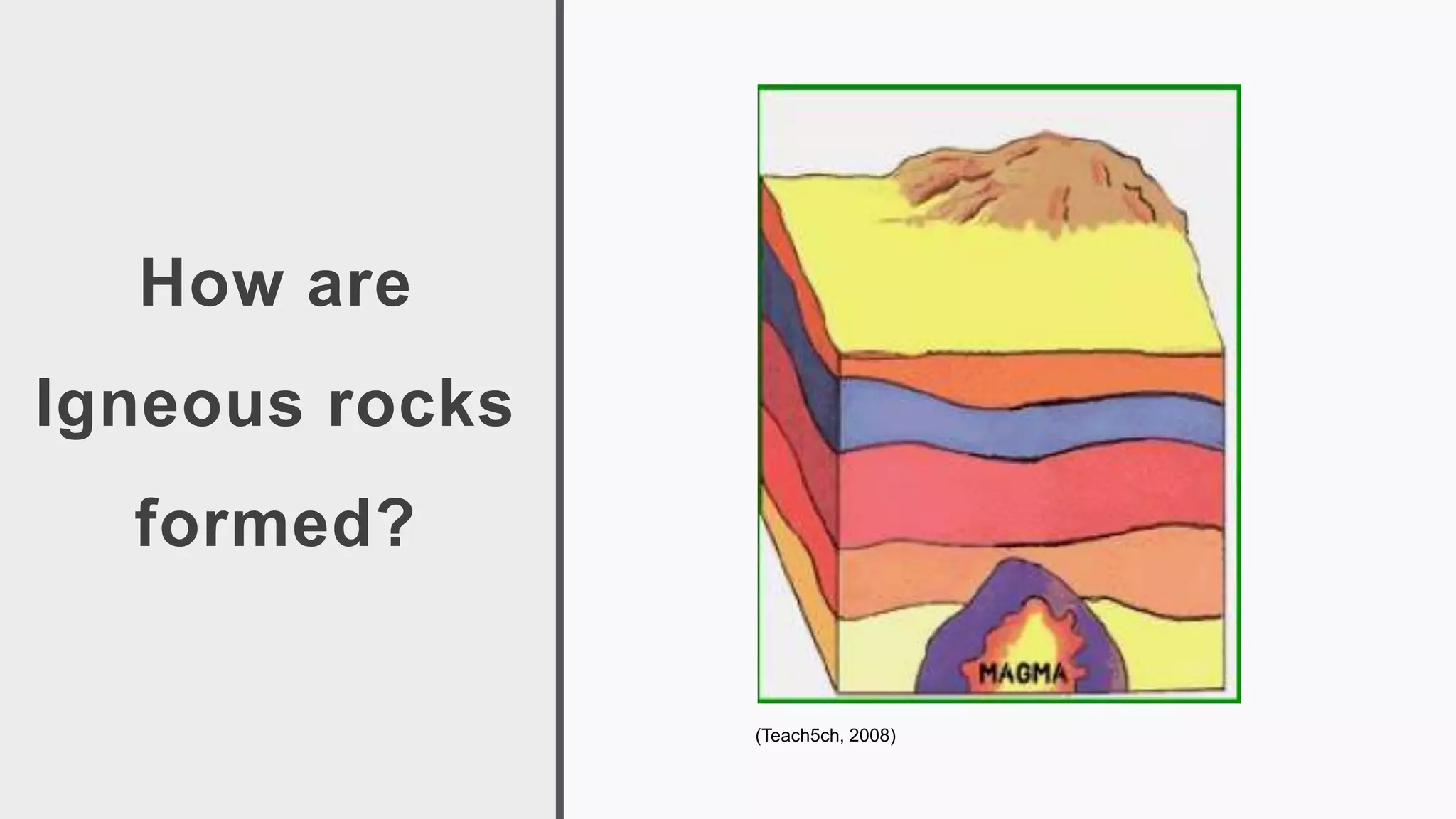 The different types of rocks | PPTX