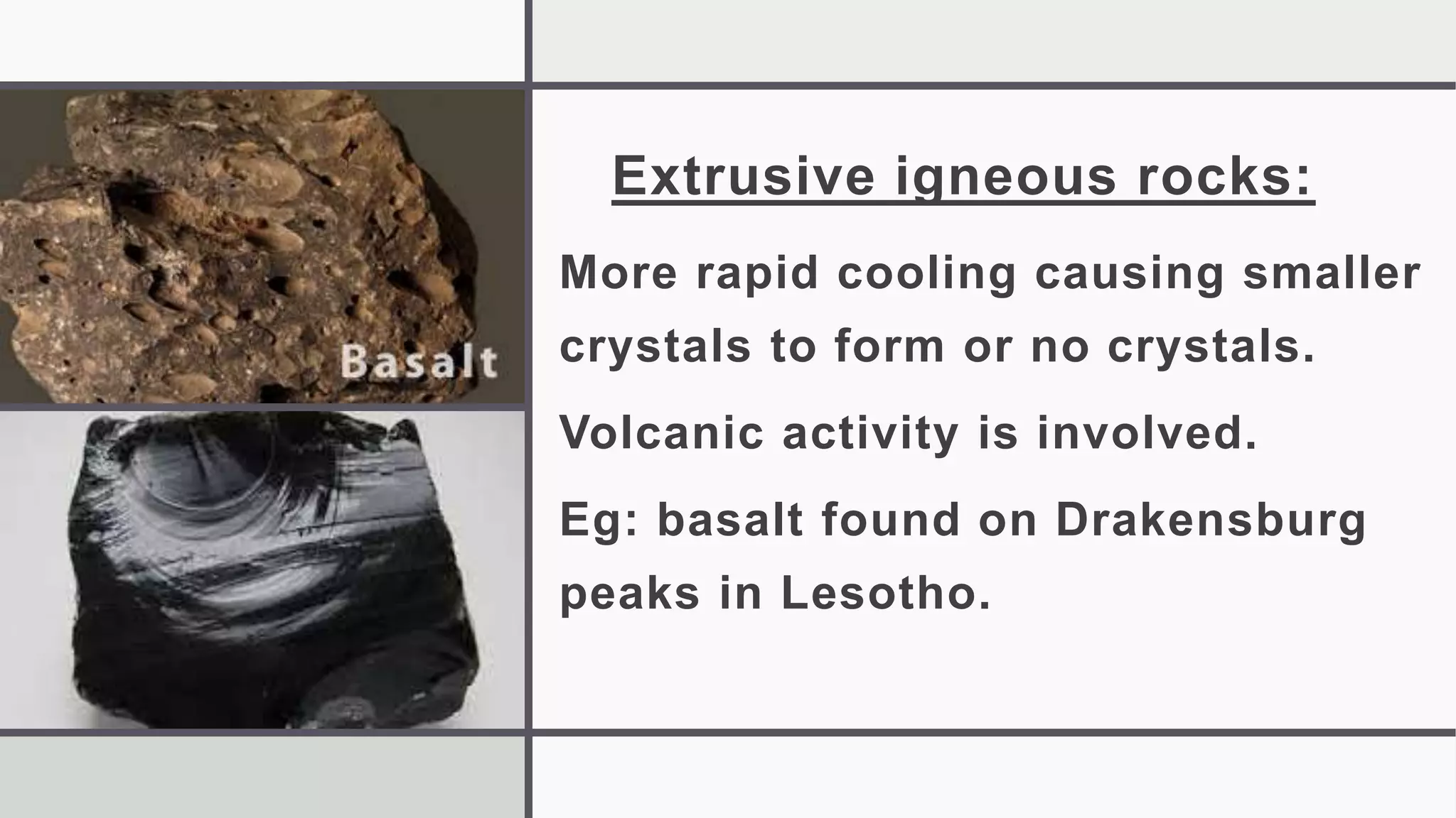 The different types of rocks | PPTX | Geology | Science