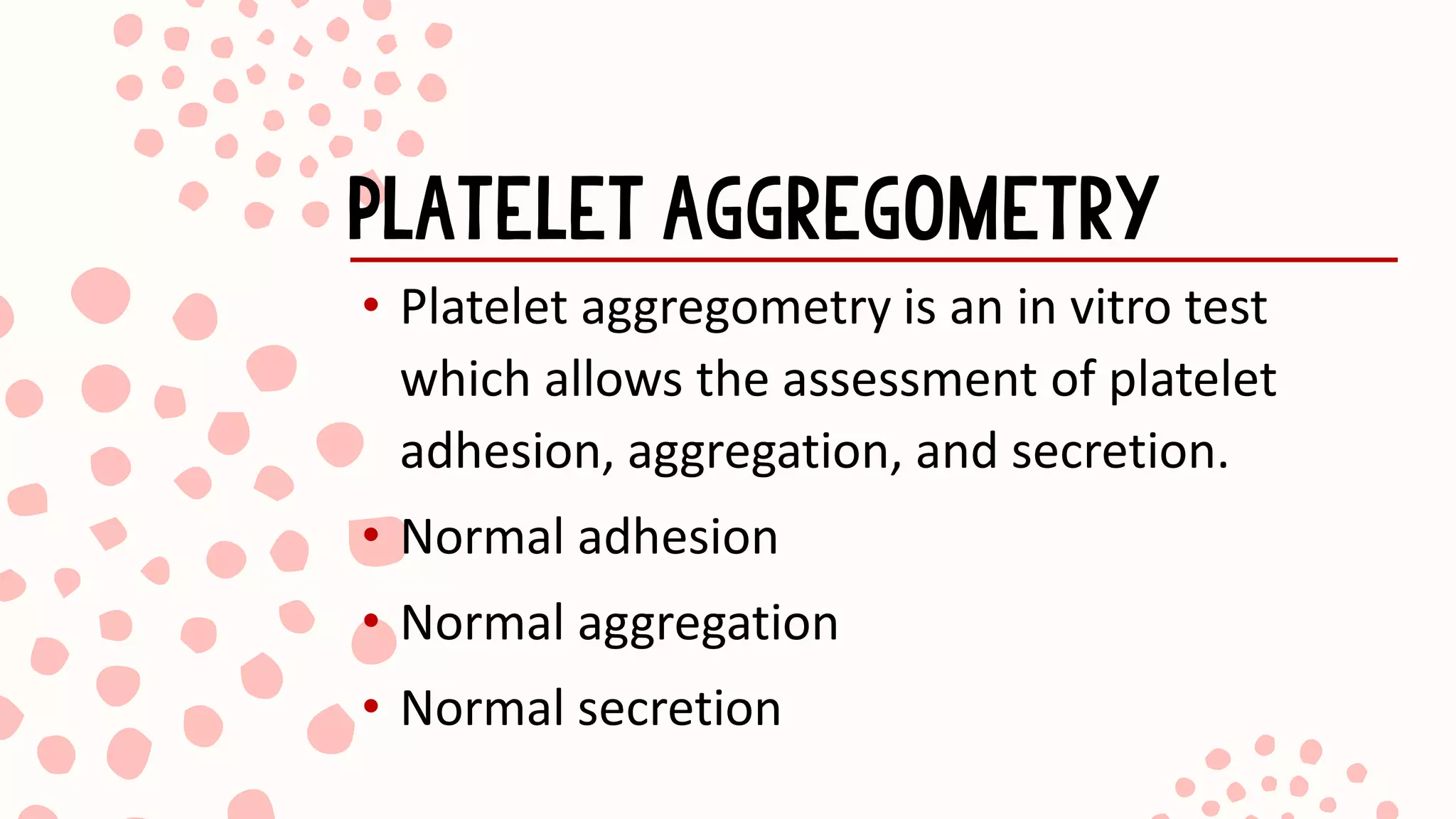Classification of Thrombocyte Disorders Using Platelet Aggregation ...