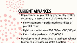 Classification of Thrombocyte Disorders Using Platelet Aggregation ...