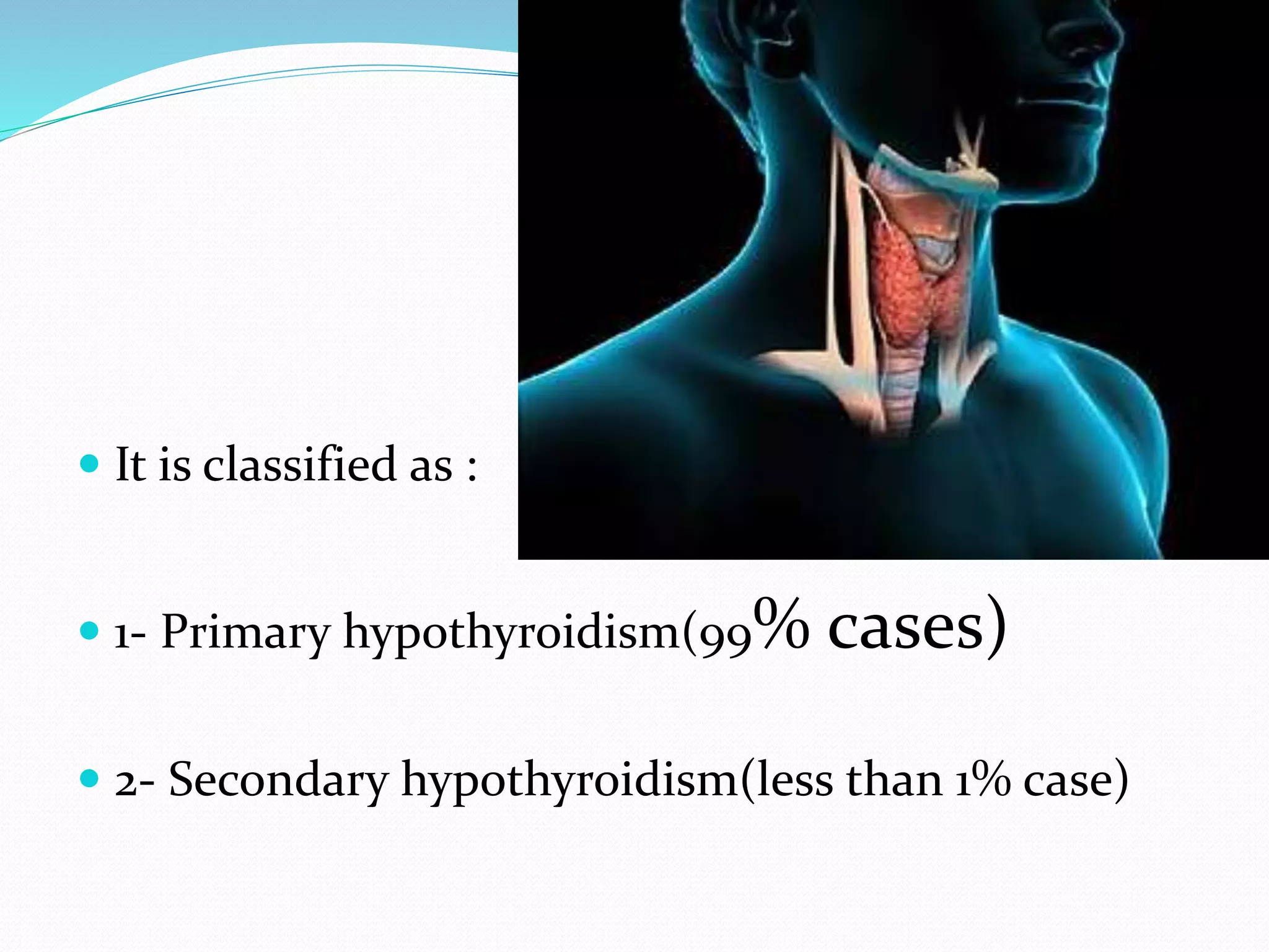 Classification of Thyroid Diseases | PPTX