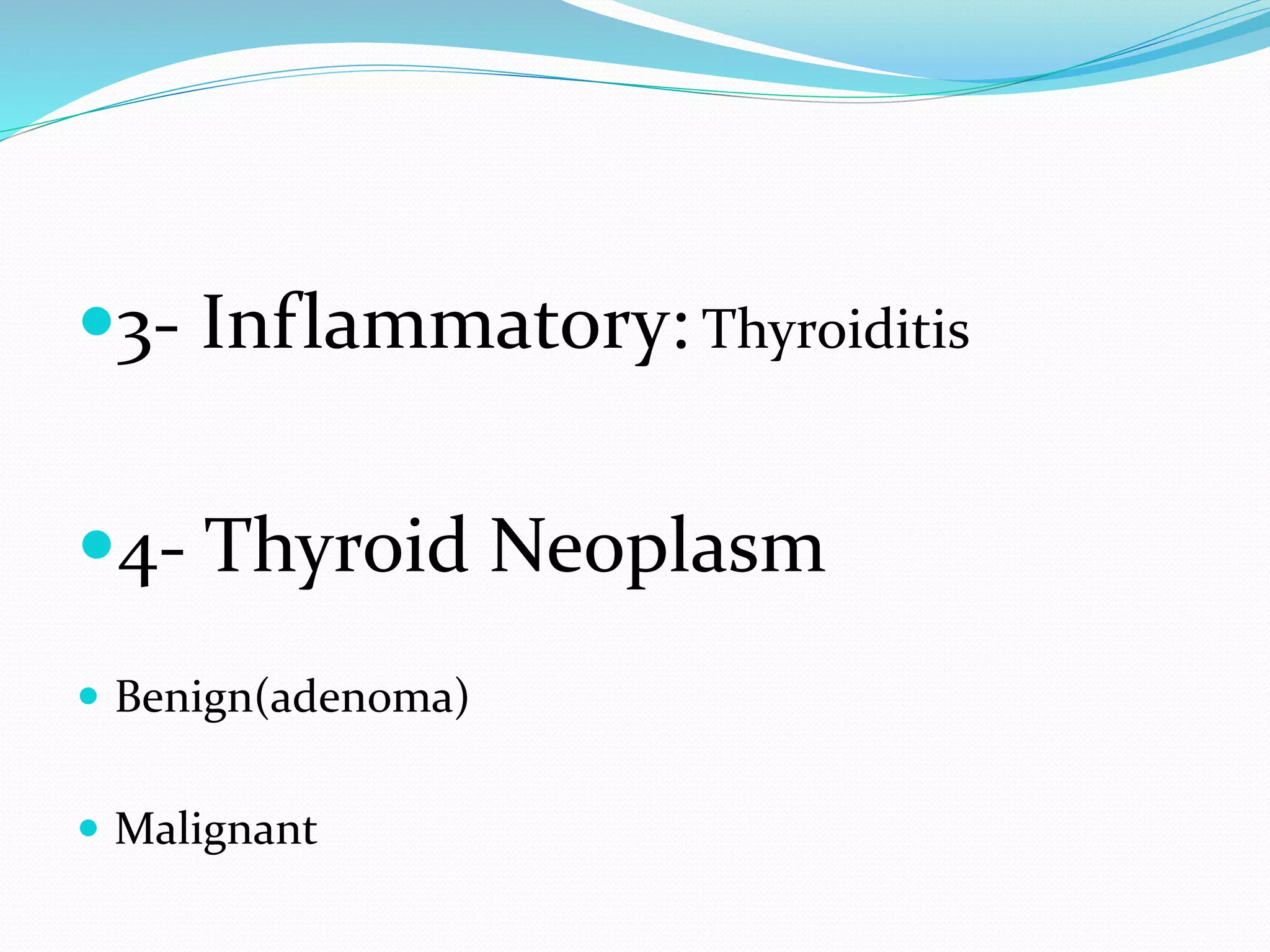 Classification of Thyroid Diseases | PPTX