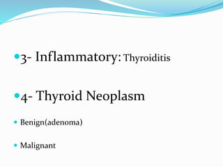Classification of Thyroid Diseases | PPT