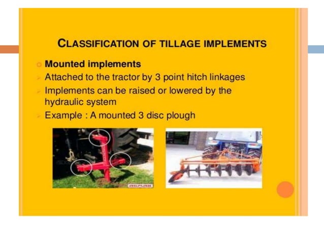 Classification of tillage impliments A Lecture By Mr Allah Dad Khan ...